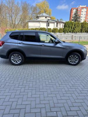 Grey BMW X3 2017 in Marijampole, with an engine capacity of 2.00 L and mileage of 124 thousand km for 16500 €, photo 3 on AUTOMOTO.COM.LV