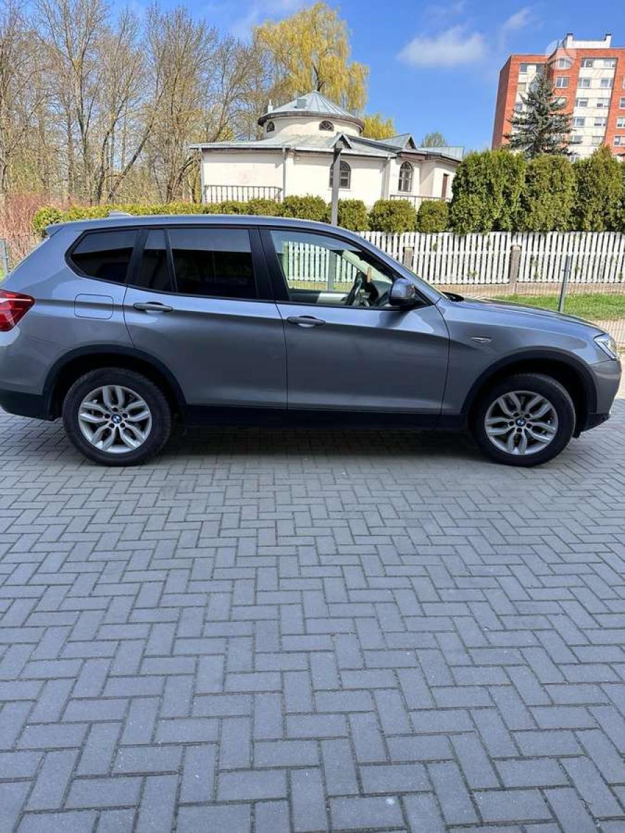 Grey BMW X3 2017 in Marijampole, with an engine capacity of 2.00 L and mileage of 124 thousand km for 16500 €, photo 3 on AUTOMOTO.COM.LV