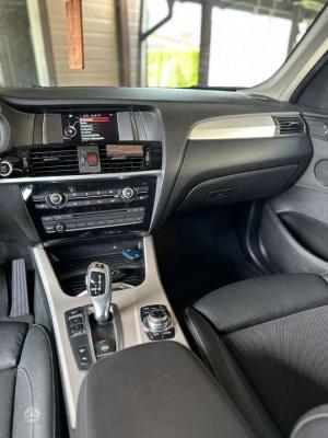 Grey BMW X3 2017 in Marijampole, with an engine capacity of 2.00 L and mileage of 124 thousand km for 16500 €, photo 7 on AUTOMOTO.COM.LV