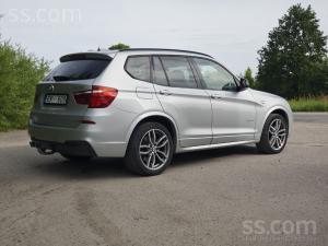 Grey BMW X3 2017 in Riga, with an engine capacity of 2.00 L and mileage of 310 thousand km for 15490 €, photo 3 on AUTOMOTO.COM.LV