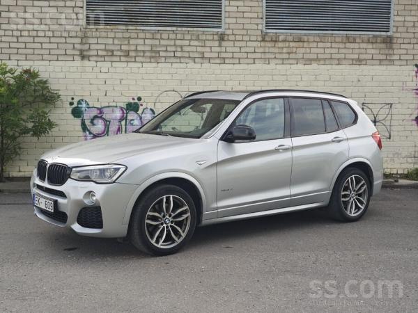 Grey BMW X3 2017 in Riga, with an engine capacity of 2.00 L and mileage of 310 thousand km for 15490 €, photo 5 on AUTOMOTO.COM.LV