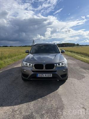 Grey BMW X3 2017 in Tallinn, with an engine capacity of 2.00 L and mileage of 238 thousand km for 13800 €, photo 7 on AUTOMOTO.COM.LV
