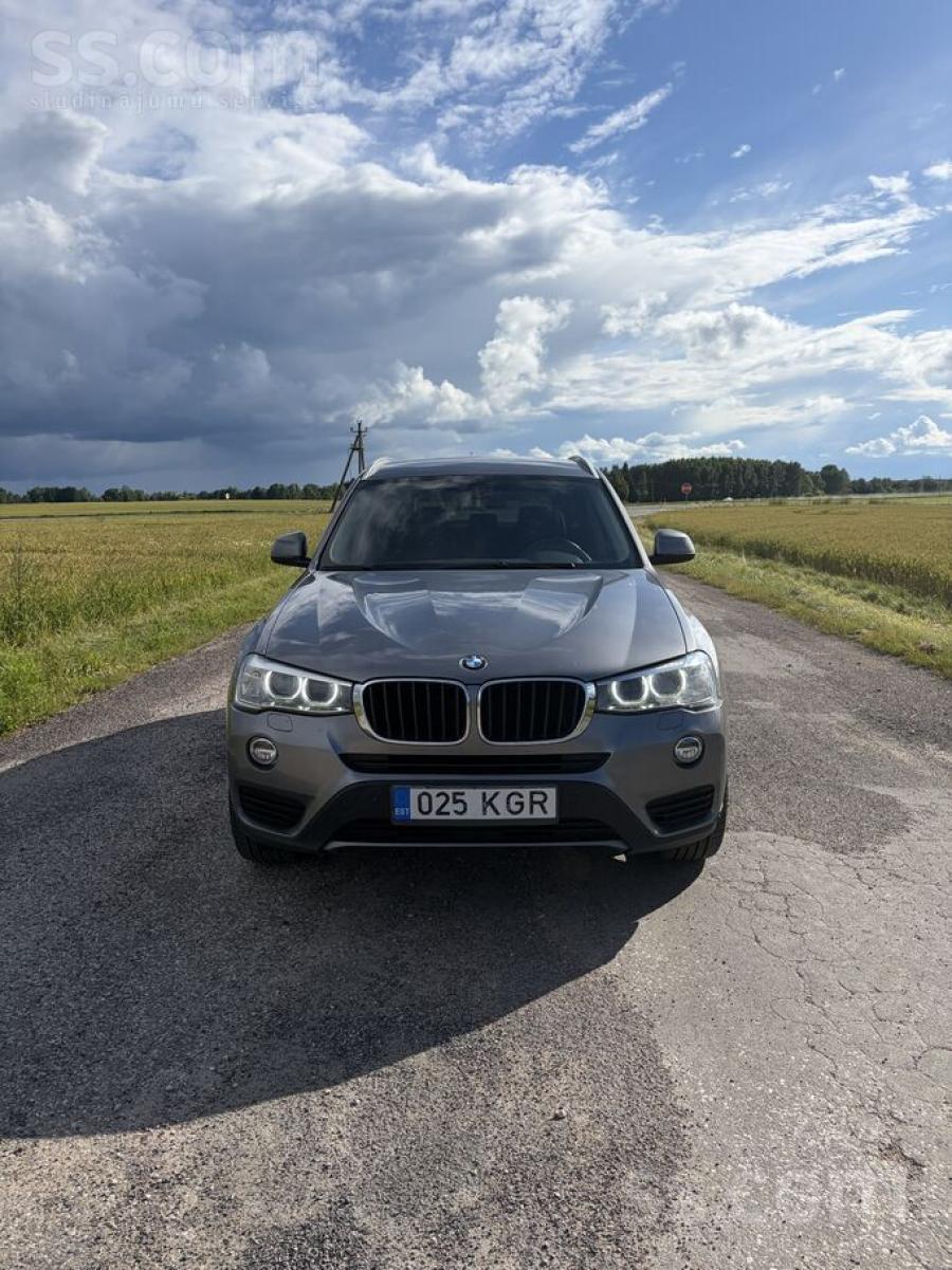 Grey BMW X3 2017 in Tallinn, with an engine capacity of 2.00 L and mileage of 238 thousand km for 13800 €, photo 7 on AUTOMOTO.COM.LV