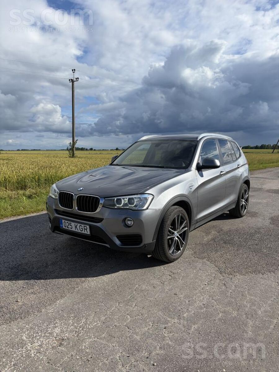 Grey BMW X3 2017 in Tallinn, with an engine capacity of 2.00 L and mileage of 238 thousand km for 13800 €, photo 8 on AUTOMOTO.COM.LV
