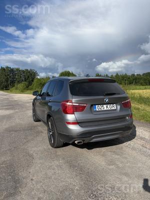 Grey BMW X3 2017 in Tallinn, with an engine capacity of 2.00 L and mileage of 238 thousand km for 13800 €, photo 12 on AUTOMOTO.COM.LV