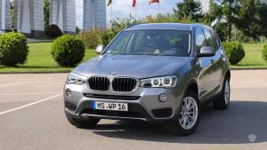 Pelēks BMW X3 2017 Elektrėnai, ar dzinēja tilpumu 2.00 L un nobraukumu 199 tūkst. km par 15900 €, foto  vietnē AUTOMOTO.COM.LV