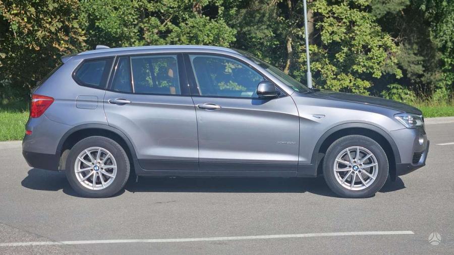 Pelēks BMW X3 2017 Elektrėnai, ar dzinēja tilpumu 2.00 L un nobraukumu 199 tūkst. km par 15900 €, foto 7 vietnē AUTOMOTO.COM.LV