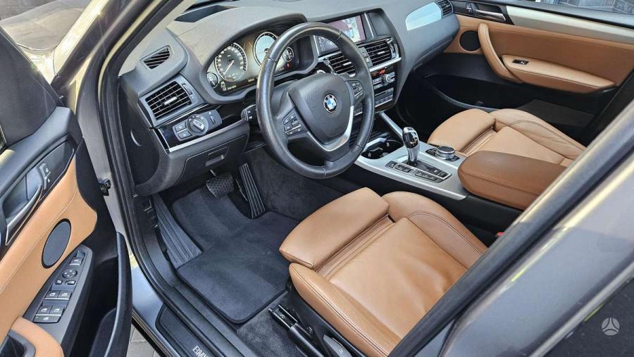 Pelēks BMW X3 2017 Elektrėnai, ar dzinēja tilpumu 2.00 L un nobraukumu 199 tūkst. km par 15900 €, foto 12 vietnē AUTOMOTO.COM.LV