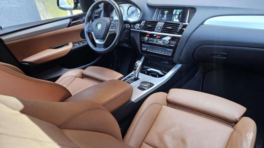 Pelēks BMW X3 2017 Elektrėnai, ar dzinēja tilpumu 2.00 L un nobraukumu 199 tūkst. km par 15900 €, foto 17 vietnē AUTOMOTO.COM.LV