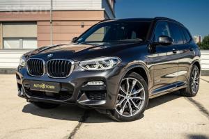 Grey BMW X3 2017 in Riga, with an engine capacity of 3.00 L and mileage of 219 thousand km for 24990 €, photo  on AUTOMOTO.COM.LV