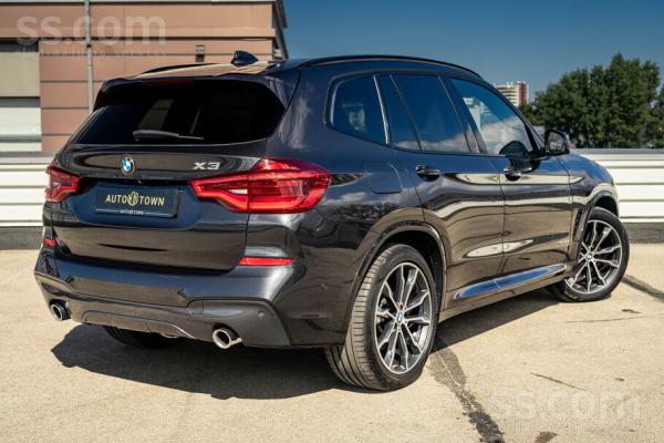 Grey BMW X3 2017 in Riga, with an engine capacity of 3.00 L and mileage of 219 thousand km for 24990 €, photo 6 on AUTOMOTO.COM.LV