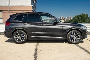 Grey BMW X3 2017 in Riga, with an engine capacity of 3.00 L and mileage of 219 thousand km for 24990 €, photo 8 on AUTOMOTO.COM.LV