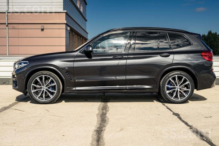 Grey BMW X3 2017 in Riga, with an engine capacity of 3.00 L and mileage of 219 thousand km for 24990 €, photo 12 on AUTOMOTO.COM.LV