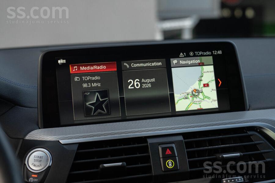 Grey BMW X3 2017 in Riga, with an engine capacity of 3.00 L and mileage of 219 thousand km for 24990 €, photo 20 on AUTOMOTO.COM.LV