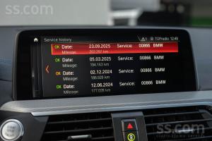 Grey BMW X3 2017 in Riga, with an engine capacity of 3.00 L and mileage of 219 thousand km for 24990 €, photo 23 on AUTOMOTO.COM.LV