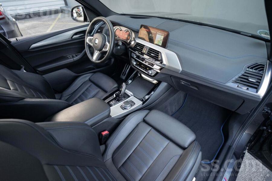 Grey BMW X3 2017 in Riga, with an engine capacity of 3.00 L and mileage of 219 thousand km for 24990 €, photo 31 on AUTOMOTO.COM.LV