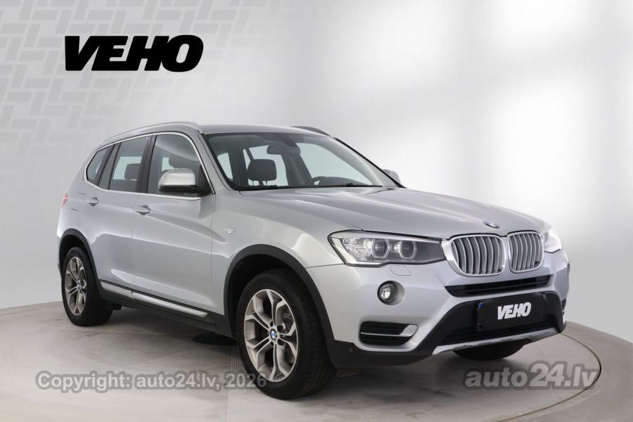 Grey BMW X3 2017 in Tallinn, with an engine capacity of 2.00 L and mileage of 186 thousand km for 16500 €, photo 6 on AUTOMOTO.COM.LV