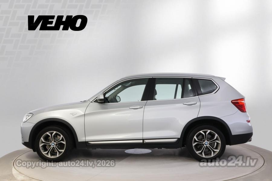 Grey BMW X3 2017 in Tallinn, with an engine capacity of 2.00 L and mileage of 186 thousand km for 16500 €, photo 7 on AUTOMOTO.COM.LV