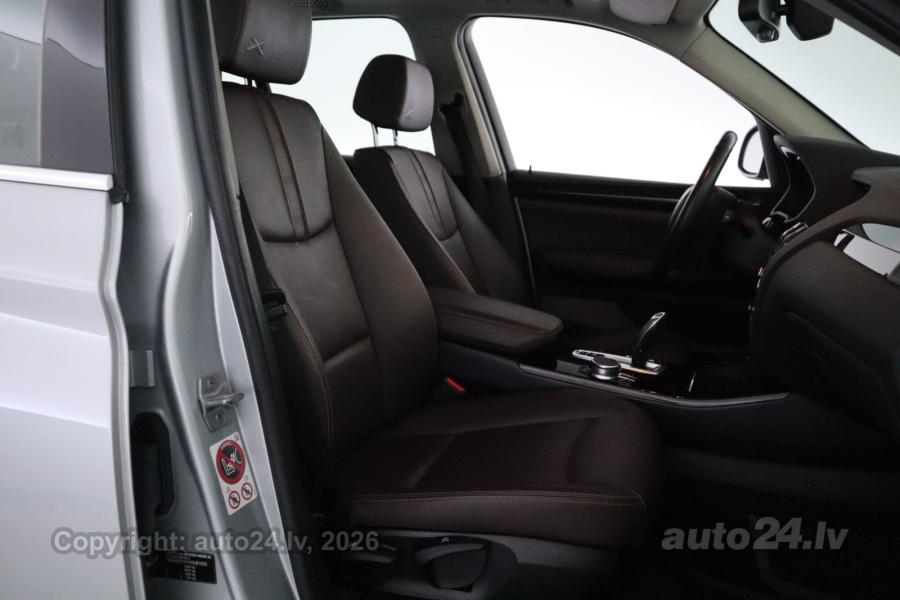 Grey BMW X3 2017 in Tallinn, with an engine capacity of 2.00 L and mileage of 186 thousand km for 16500 €, photo 10 on AUTOMOTO.COM.LV