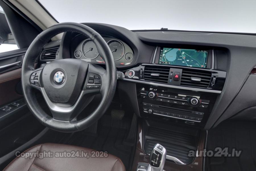 Grey BMW X3 2017 in Tallinn, with an engine capacity of 2.00 L and mileage of 186 thousand km for 16500 €, photo 13 on AUTOMOTO.COM.LV