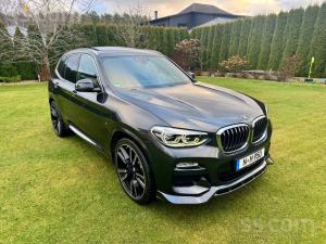 Pelēks BMW X3 2018 Rīga, ar dzinēja tilpumu 3.00 L un nobraukumu 0 tūkst. km par 27000 €, foto  vietnē AUTOMOTO.COM.LV