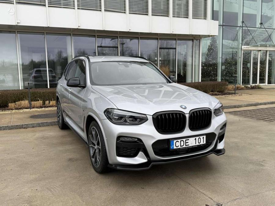 Pelēks BMW X3 2018 Viļņa, ar dzinēja tilpumu 2.00 L un nobraukumu 190 tūkst. km par 26500 €, foto 13 vietnē AUTOMOTO.COM.LV