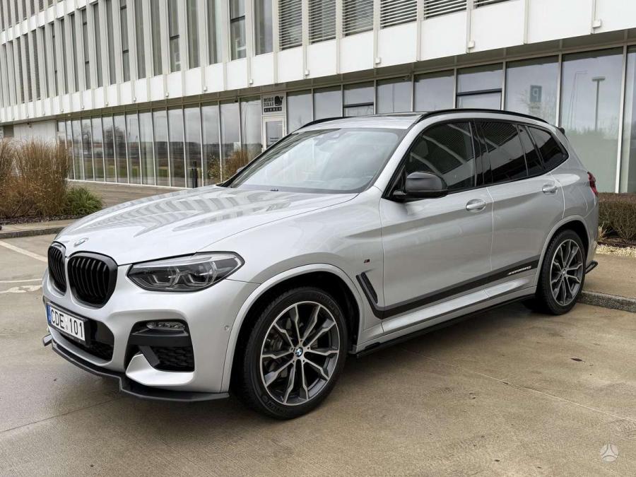 Pelēks BMW X3 2018 Viļņa, ar dzinēja tilpumu 2.00 L un nobraukumu 190 tūkst. km par 26500 €, foto 15 vietnē AUTOMOTO.COM.LV
