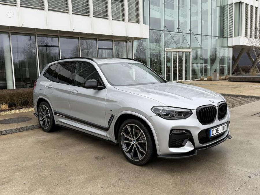 Pelēks BMW X3 2018 Viļņa, ar dzinēja tilpumu 2.00 L un nobraukumu 190 tūkst. km par 26500 €, foto 17 vietnē AUTOMOTO.COM.LV