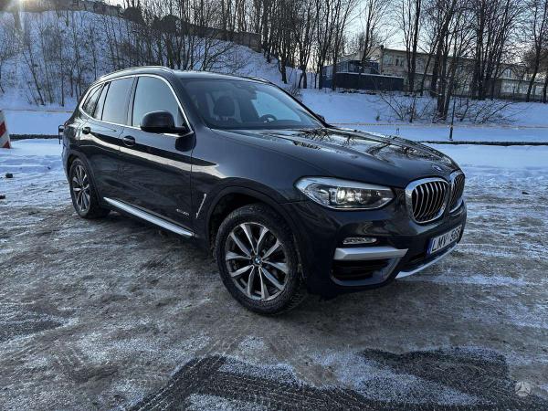 Pelēks BMW X3 2018 Viļņa, ar dzinēja tilpumu 2.00 L un nobraukumu 100 tūkst. km par 26900 €, foto 1 vietnē AUTOMOTO.COM.LV