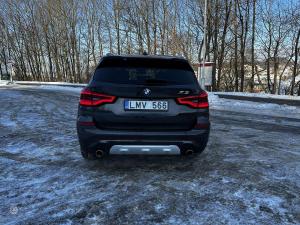 Grey BMW X3 2018 in Vilnius, with an engine capacity of 2.00 L and mileage of 100 thousand km for 26900 €, photo 4 on AUTOMOTO.COM.LV