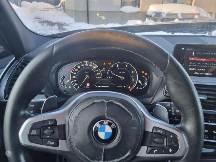 Grey BMW X3 2018 in Siauliai, with an engine capacity of 2.00 L and mileage of 290 thousand km for 9999 €, photo 16 on AUTOMOTO.COM.LV