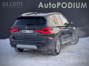 Grey BMW X3 2018 in Riga, with an engine capacity of 2.00 L and mileage of 109 thousand km for 27990 €, photo 4 on AUTOMOTO.COM.LV