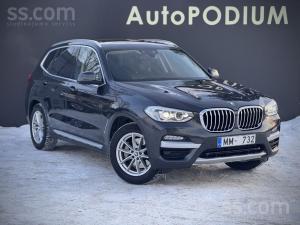 Grey BMW X3 2018 in Riga, with an engine capacity of 2.00 L and mileage of 109 thousand km for 27990 €, photo 5 on AUTOMOTO.COM.LV