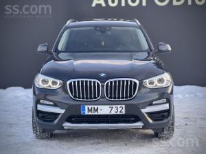 Grey BMW X3 2018 in Riga, with an engine capacity of 2.00 L and mileage of 109 thousand km for 27990 €, photo 6 on AUTOMOTO.COM.LV