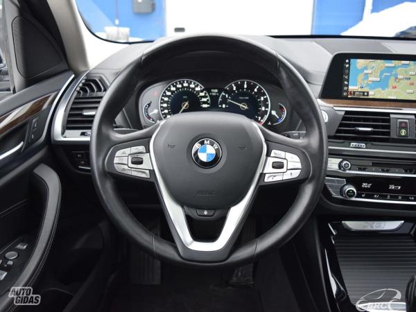 Grey BMW X3 2018 in Riga, with an engine capacity of 2.00 L and mileage of 137 thousand km for 27900 €, photo 10 on AUTOMOTO.COM.LV