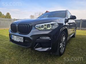 Grey BMW X3 2018 in Riga, with an engine capacity of 3.00 L and mileage of 241 thousand km for 23900 €, photo 3 on AUTOMOTO.COM.LV