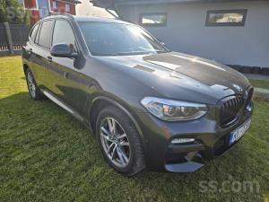 Grey BMW X3 2018 in Riga, with an engine capacity of 3.00 L and mileage of 241 thousand km for 23900 €, photo 5 on AUTOMOTO.COM.LV
