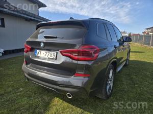 Grey BMW X3 2018 in Riga, with an engine capacity of 3.00 L and mileage of 241 thousand km for 23900 €, photo 7 on AUTOMOTO.COM.LV