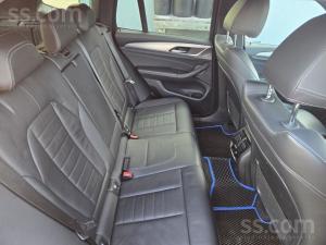Grey BMW X3 2018 in Riga, with an engine capacity of 3.00 L and mileage of 241 thousand km for 23900 €, photo 16 on AUTOMOTO.COM.LV