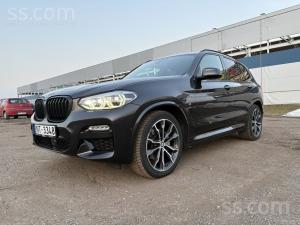 Grey BMW X3 2018 in Daugavpils, with an engine capacity of 2.00 L and mileage of 95 thousand km for 29999 €, photo  on AUTOMOTO.COM.LV