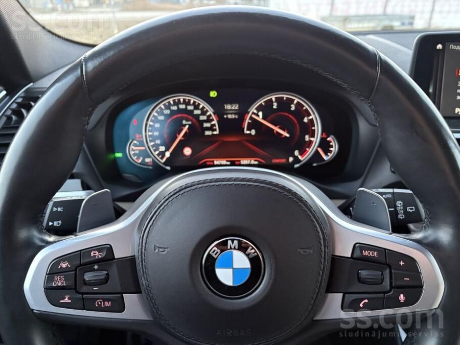 Pelēks BMW X3 2018 Daugavpils, ar dzinēja tilpumu 2.00 L un nobraukumu 95 tūkst. km par 29999 €, foto 13 vietnē AUTOMOTO.COM.LV