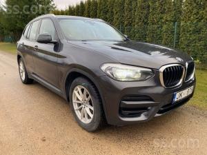 Grey BMW X3 2018 in Riga, with an engine capacity of 2.00 L and mileage of 215 thousand km for 18500 €, photo  on AUTOMOTO.COM.LV