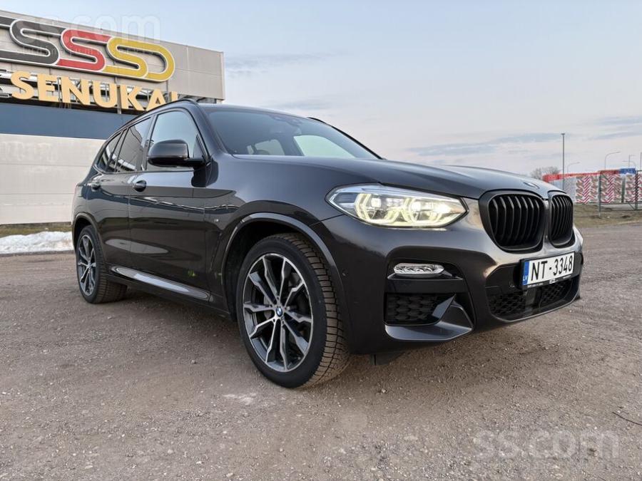 Pelēks BMW X3 2018 Daugavpils, ar dzinēja tilpumu 2.00 L un nobraukumu 95 tūkst. km par 33850 €, foto 8 vietnē AUTOMOTO.COM.LV