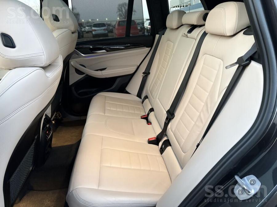 Pelēks BMW X3 2018 Daugavpils, ar dzinēja tilpumu 2.00 L un nobraukumu 95 tūkst. km par 33850 €, foto 22 vietnē AUTOMOTO.COM.LV