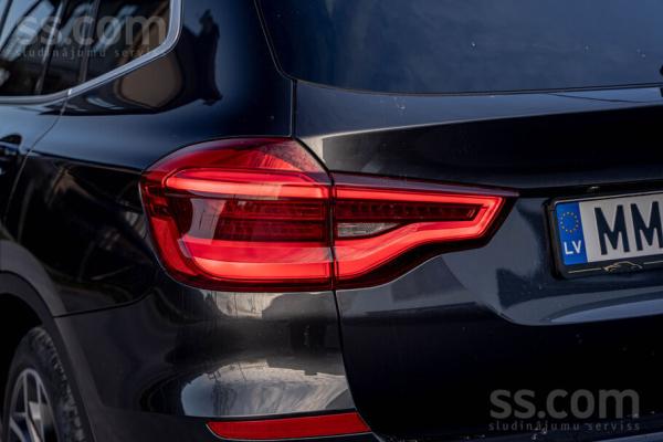 Pelēks BMW X3 2018 Rīga, ar dzinēja tilpumu 2.00 L un nobraukumu 109 tūkst. km par 24990 €, foto 8 vietnē AUTOMOTO.COM.LV