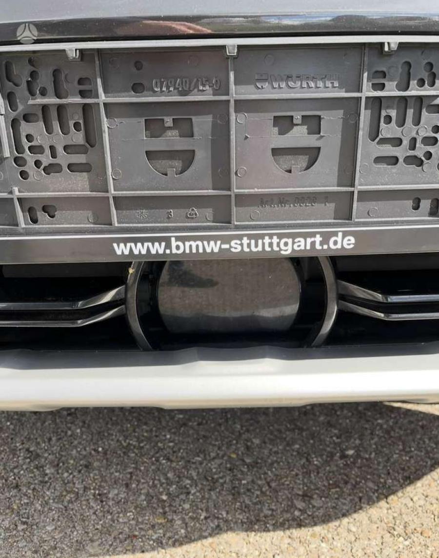 Grey BMW X3 2018 in Vilnius, with an engine capacity of 2.00 L and mileage of 215 thousand km for 21900 €, photo 18 on AUTOMOTO.COM.LV