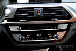 Pelēks BMW X3 2018 Tukums, ar dzinēja tilpumu 2.00 L un nobraukumu 238 tūkst. km par 24990 €, foto 21 vietnē AUTOMOTO.COM.LV