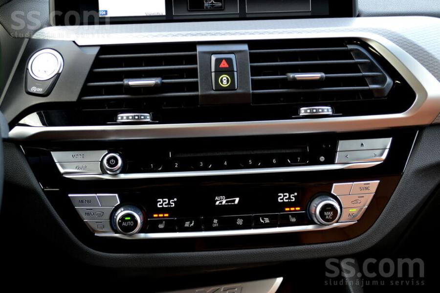 Pelēks BMW X3 2018 Tukums, ar dzinēja tilpumu 2.00 L un nobraukumu 238 tūkst. km par 24990 €, foto 21 vietnē AUTOMOTO.COM.LV