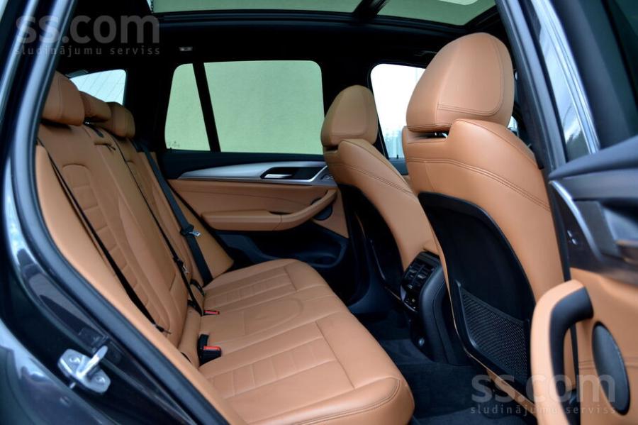 Pelēks BMW X3 2018 Tukums, ar dzinēja tilpumu 2.00 L un nobraukumu 238 tūkst. km par 24990 €, foto 33 vietnē AUTOMOTO.COM.LV