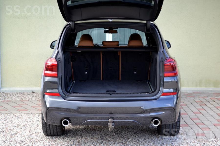 Pelēks BMW X3 2018 Tukums, ar dzinēja tilpumu 2.00 L un nobraukumu 238 tūkst. km par 24990 €, foto 34 vietnē AUTOMOTO.COM.LV